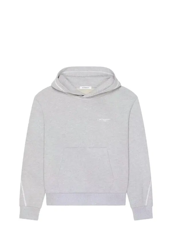 Givenchy Embroidered Logo Hoodie - Grey