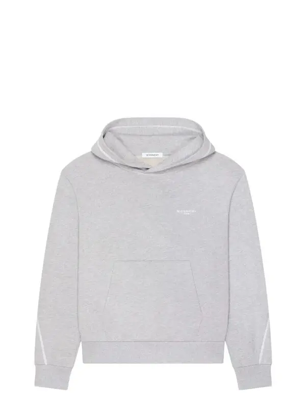 Givenchy Embroidered Logo Hoodie - Grey