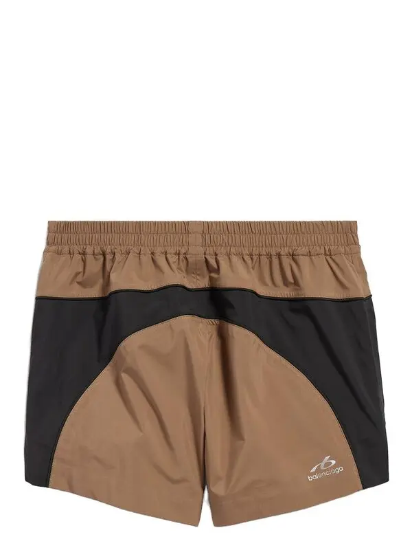 Balenciaga Techwear Tracksuit Shorts - Brown