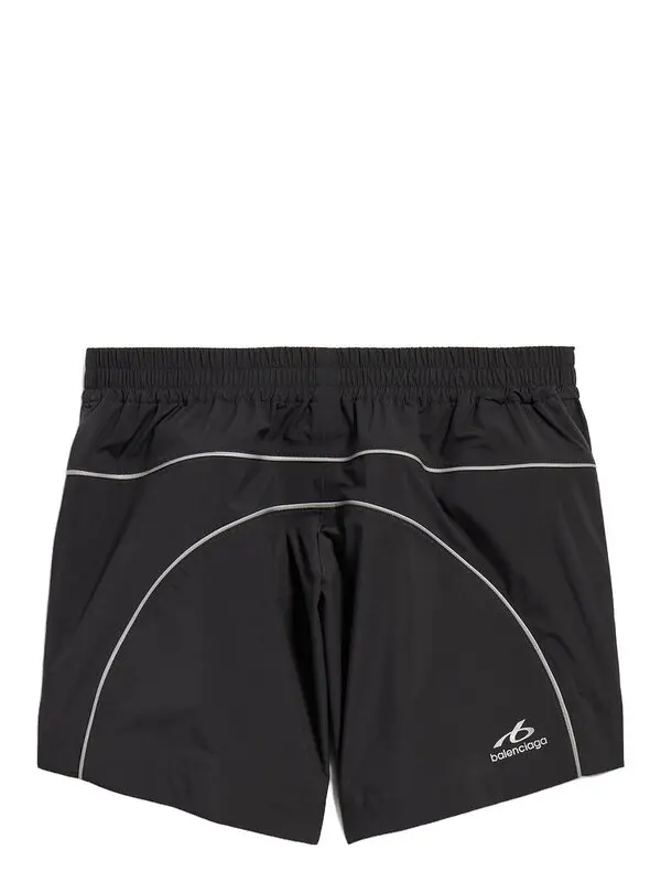 Balenciaga Techwear Tracksuit Shorts - Black
