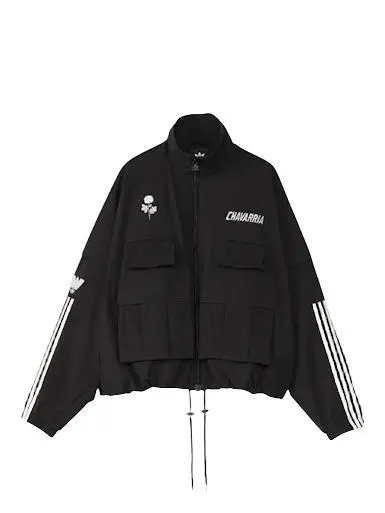 Adidas X Willy Chavarria Cargo Track Jacket - Black