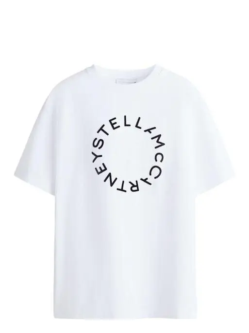 H&m X Stella Mccartney Oversized Printed T-shirt - White