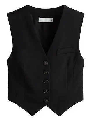 H&m X Stella Mccartney Wool Vest - Black
