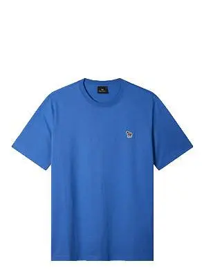 Paul Smith Mid- Organic Cotton Zebra Logo T-shirt - Blue