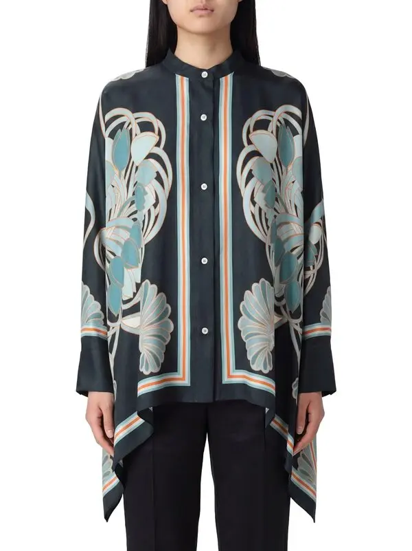 La DoubleJ Printed Shirt - Green