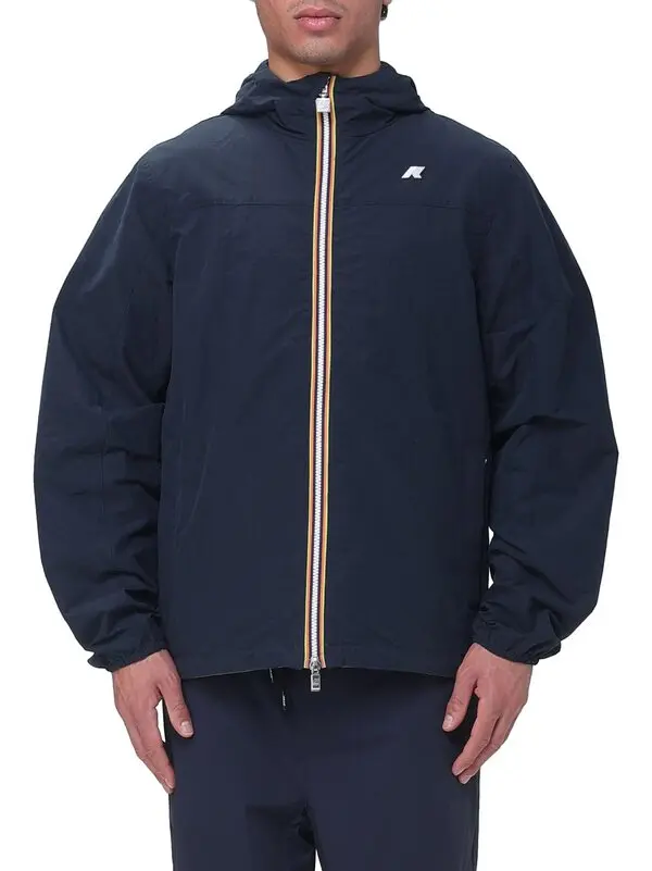 K-WAY Zip-up Hooded Jacket - Blue