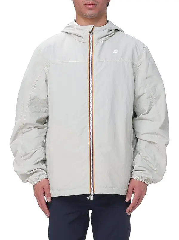 K-WAY Reversible Hooded Windbreaker - Brown