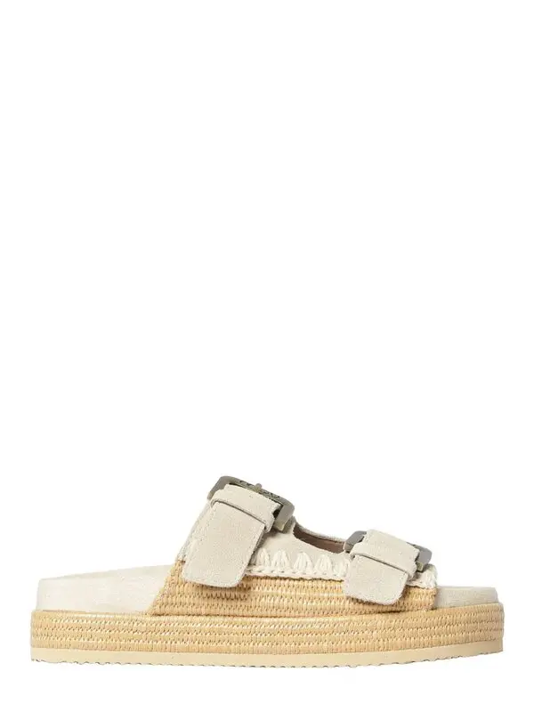 Mou Heeled Sandal - Beige