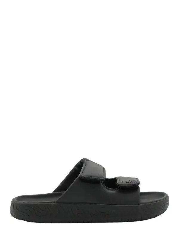 VEJA Etna Leather Sandals With Velcro Closure - Black