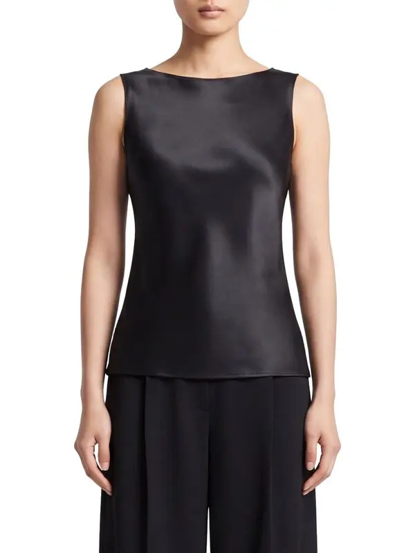 Nina Ricci Sleeveless Top - Black