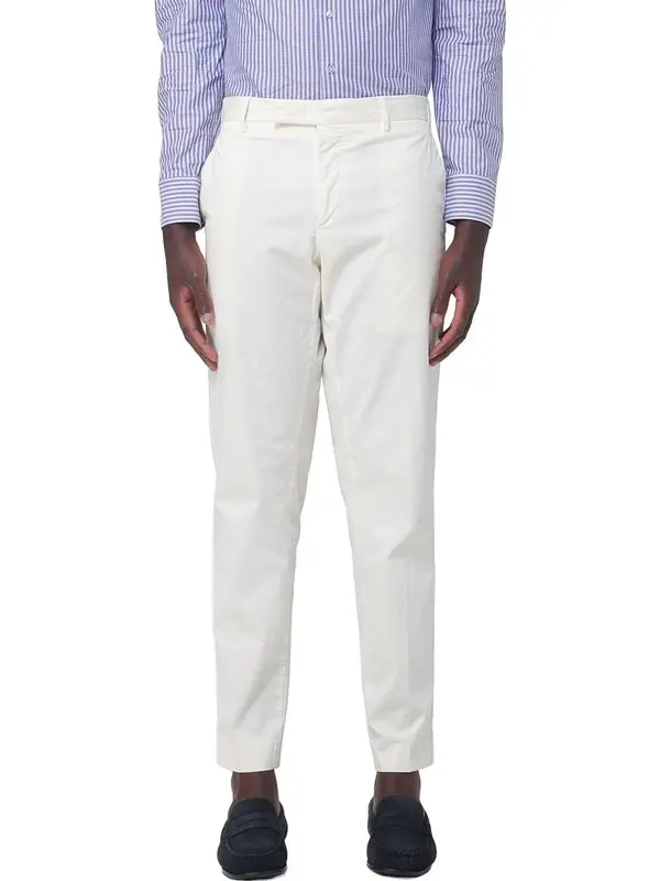 PT TORINO Tailored Trousers - White