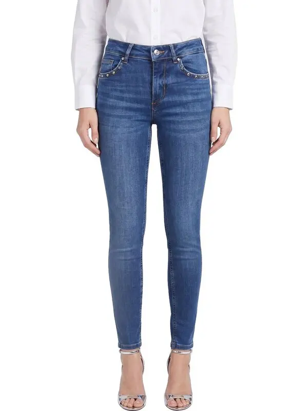 Liu Jo Skinny Fit Stretch Jeans - Denim