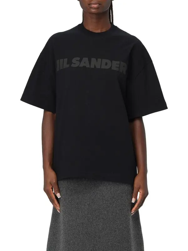 JIL SANDER T-shirt With Logo - Black