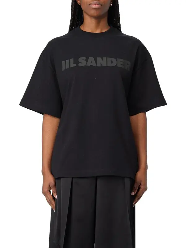JIL SANDER T-shirt With Logo - Black