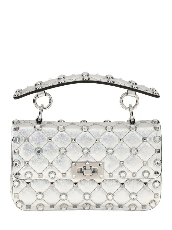 Valentino Garavani Studded Mini Bag - Silver