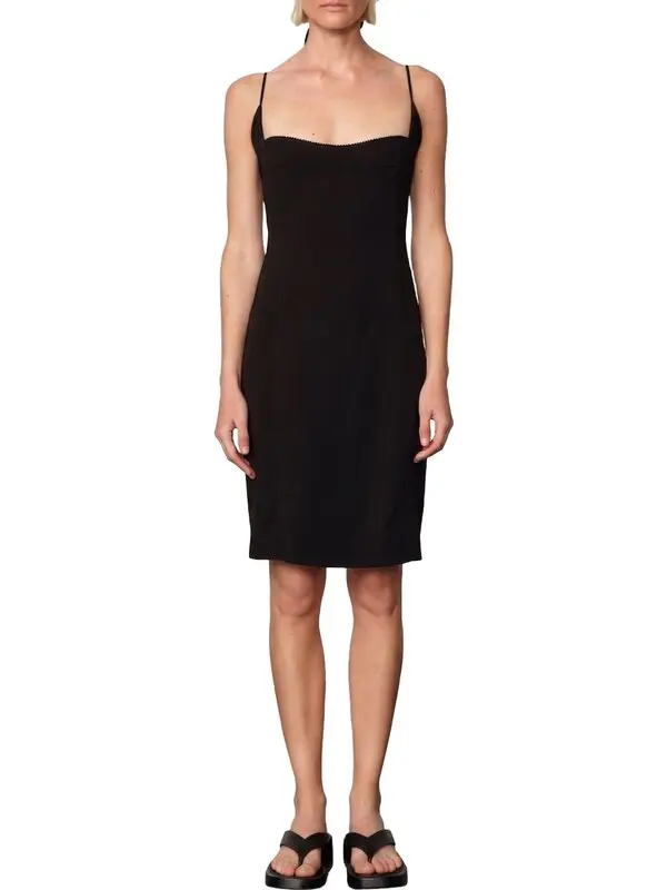 HERSKIND Dress" Elegant Slip Dress - Black