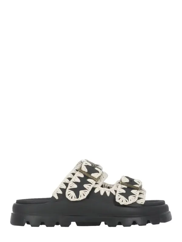 Mou Heeled Sandals - White