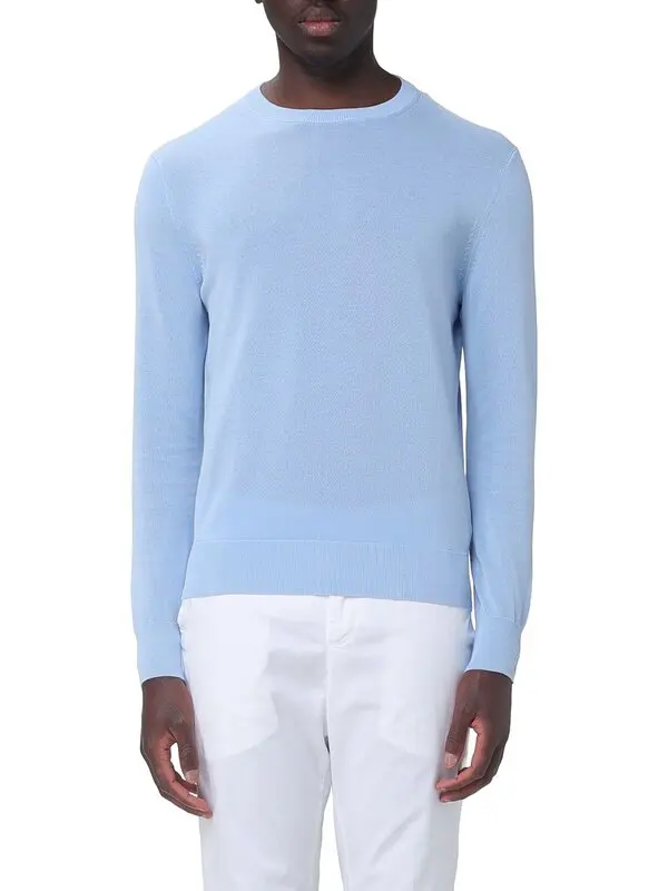 BALLANTYNE Crew Neck Sweater - Blue