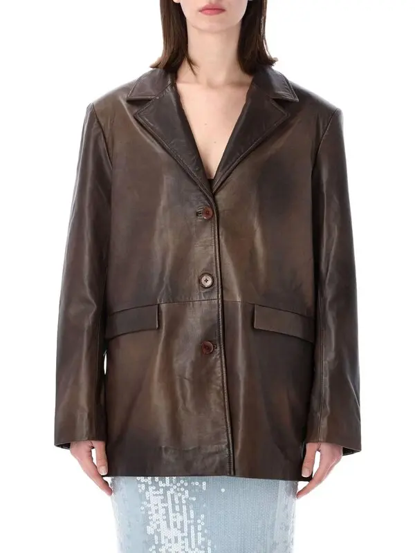 ROTATE BY BIRGER CHRISTENSEN Blazer - Leather
