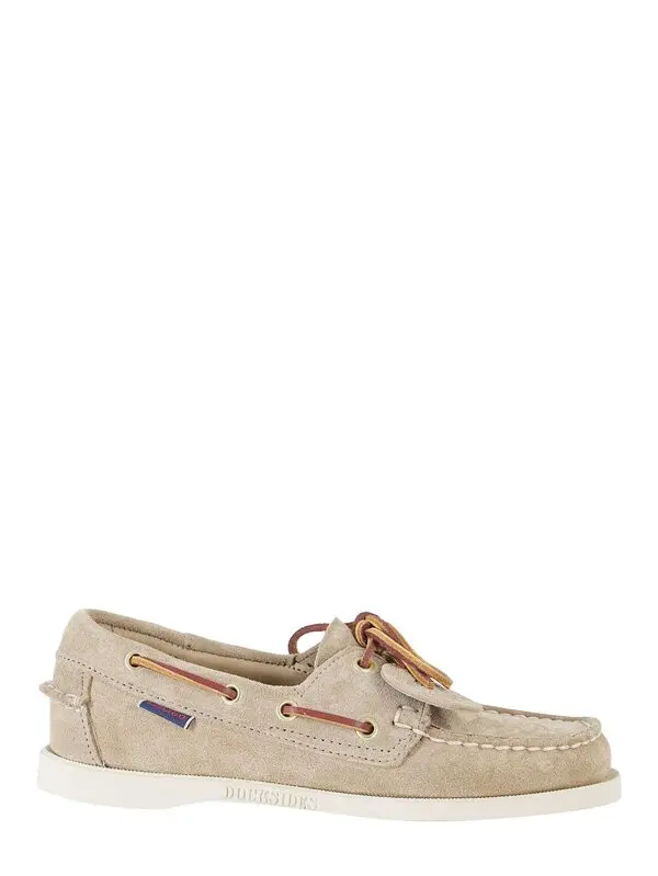 SEBAGO Suede Loafers - Beige