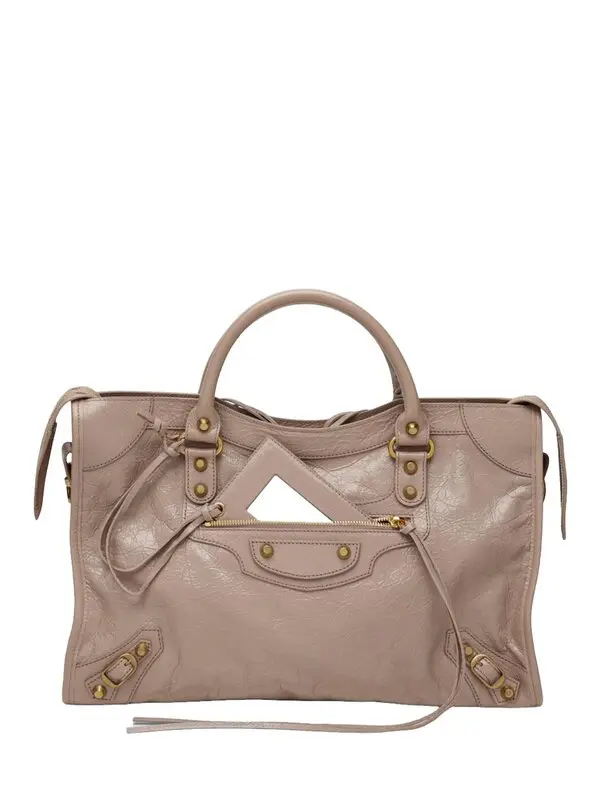 Balenciaga Top Handle Bag - Beige