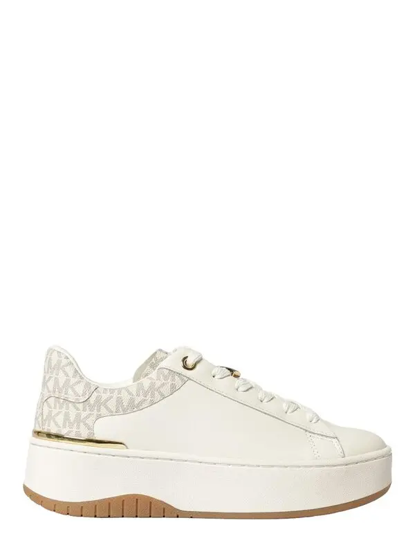 Michael Kors Platform Sneakers - Beige