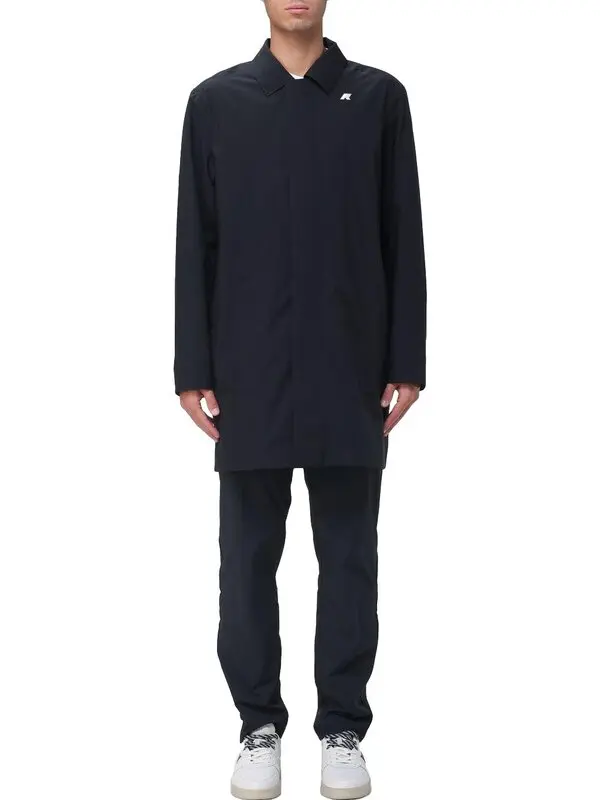 K-WAY Long Jacket - Black