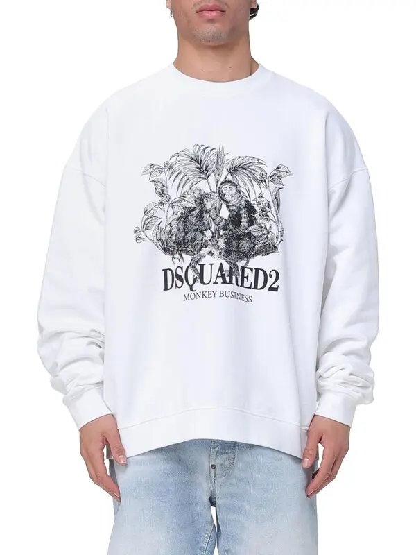 Dsquared2 Crewneck Sweatshirt - White