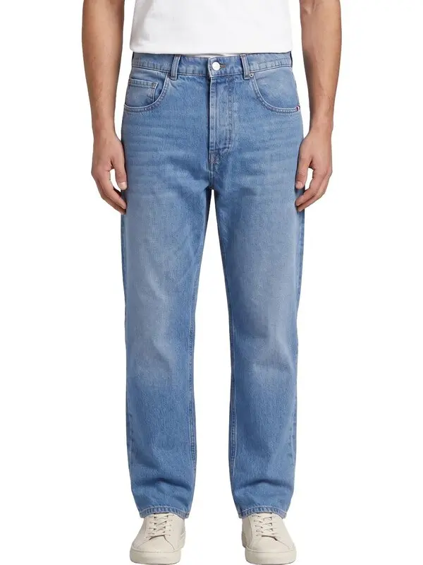AMISH SUPPLIES James Straight Fit Denim Jeans - Blue