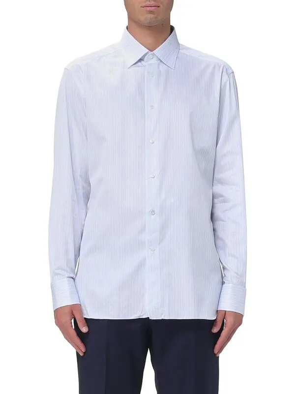 Zegna Shirt - Gnawed Blue