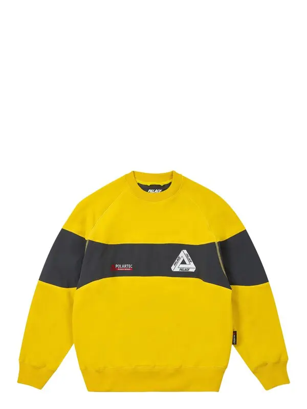 PALACE Polartec 200 Crew - Yellow