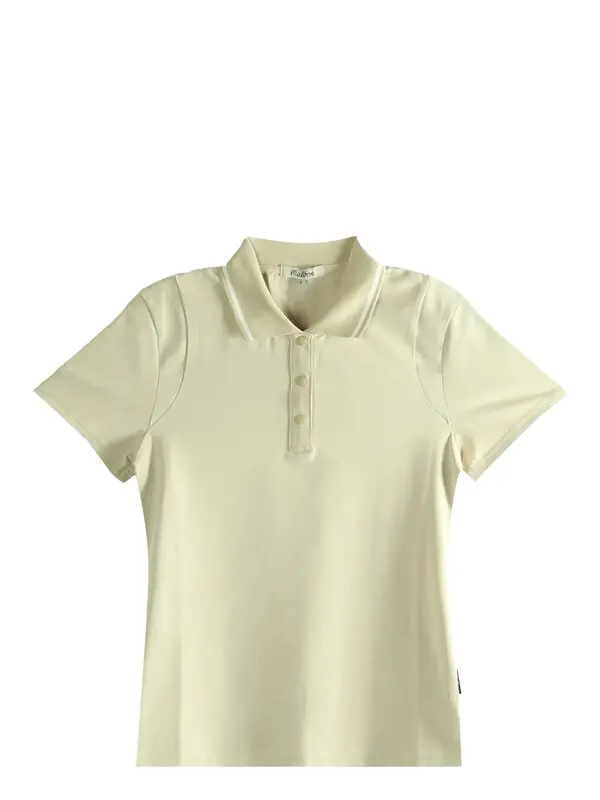 MALBON Paloma Short-sleeve Polo Shirt - Grey