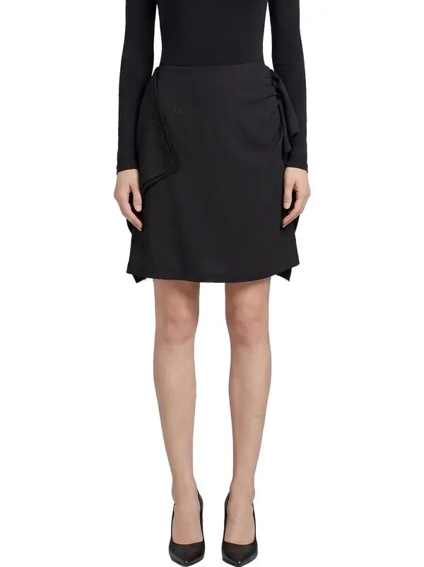 Loewe Wool Skirt - Black