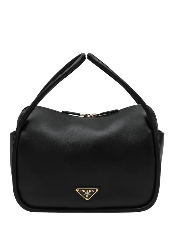 Prada Darling Handbag In Leather - Black