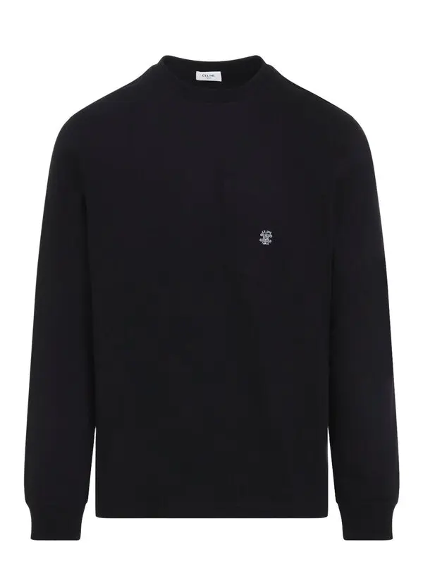 Celine Long-sleeved T-shirt - Black