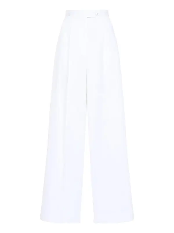 Givenchy Medium Cotton Trousers - White