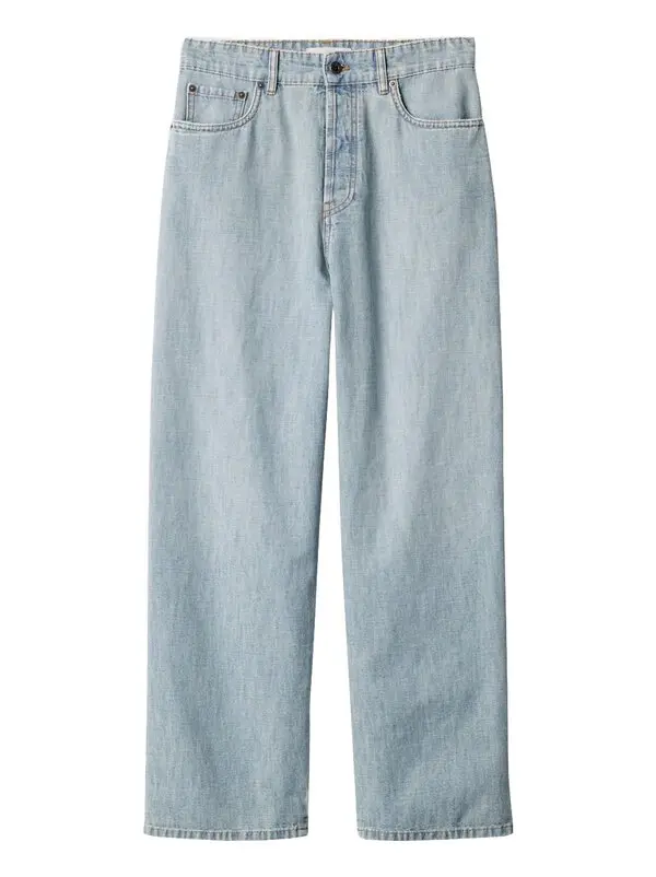 Miu Miu High-waisted Jeans - Blue