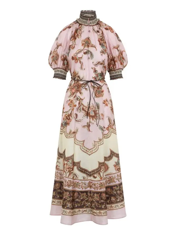 Zimmermann Aster Billow Long Dress - Multicolor