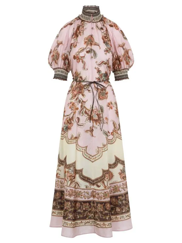 Zimmermann Aster Billow Long Dress - Multicolor