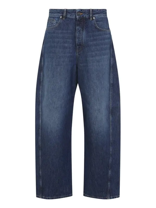 Givenchy Dark Cotton Trousers - Blue