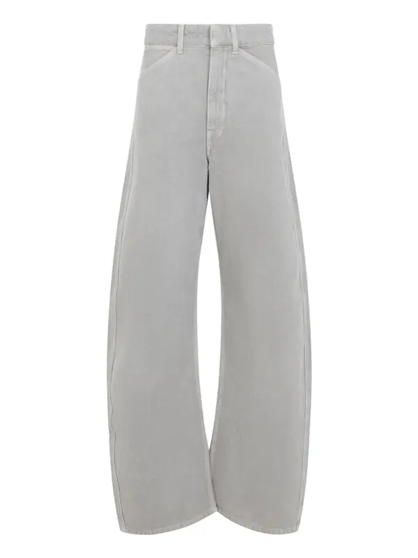 LEMAIRE High-waisted Curved Jeans - Multicolor