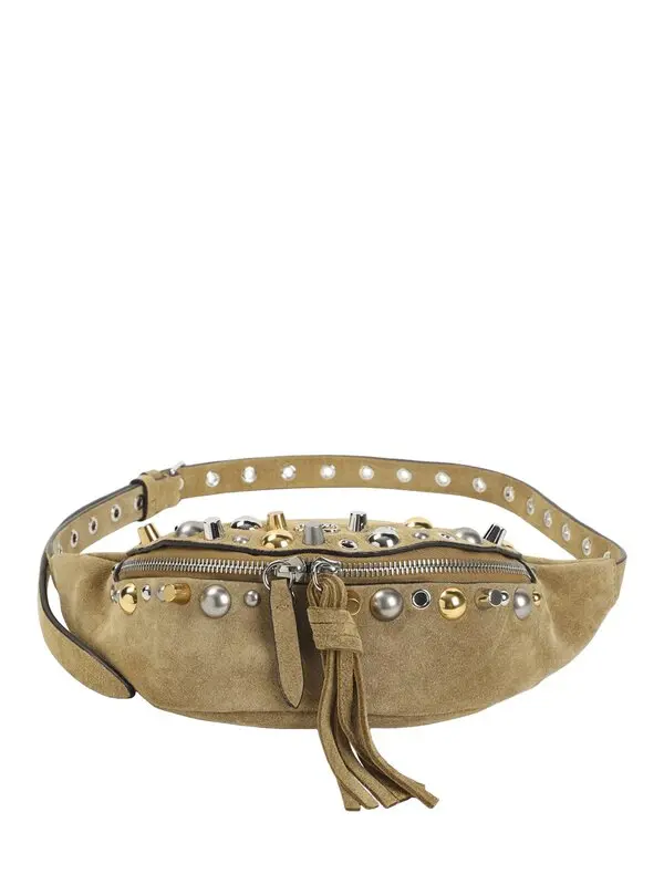 Valentino Garavani Embellished Suede Belt Bag - Multicolor