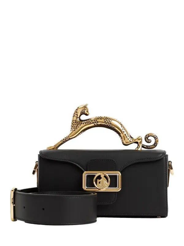 LANVIN Nano Pencil Cat Bag - Black