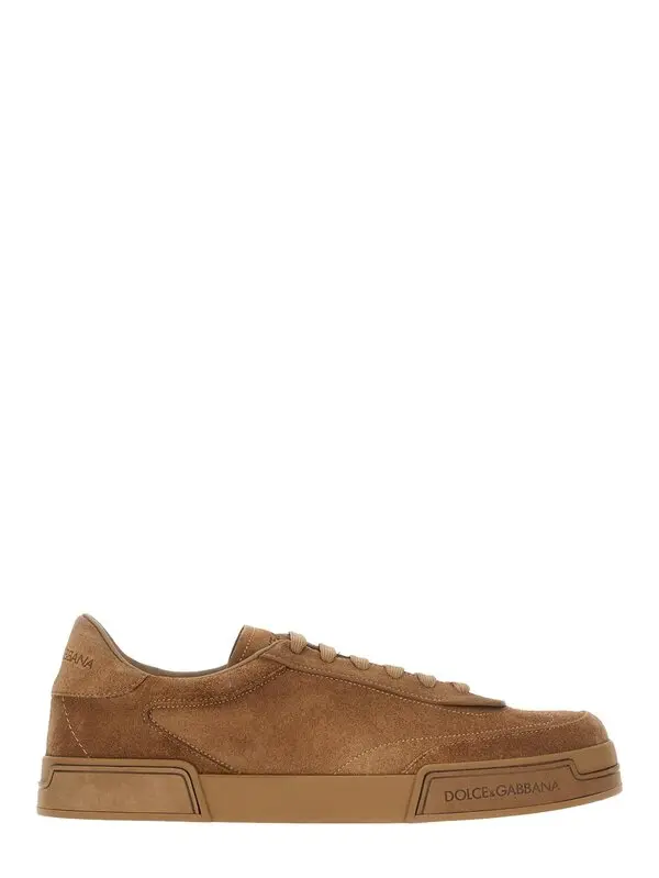 Dolce & Gabbana Suede Lace-up Sneakers - Multicolor