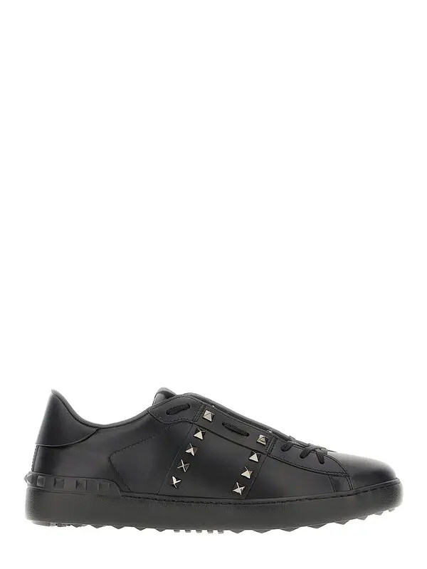 Valentino Garavani Studded Lace-up Sneakers - Multicolor