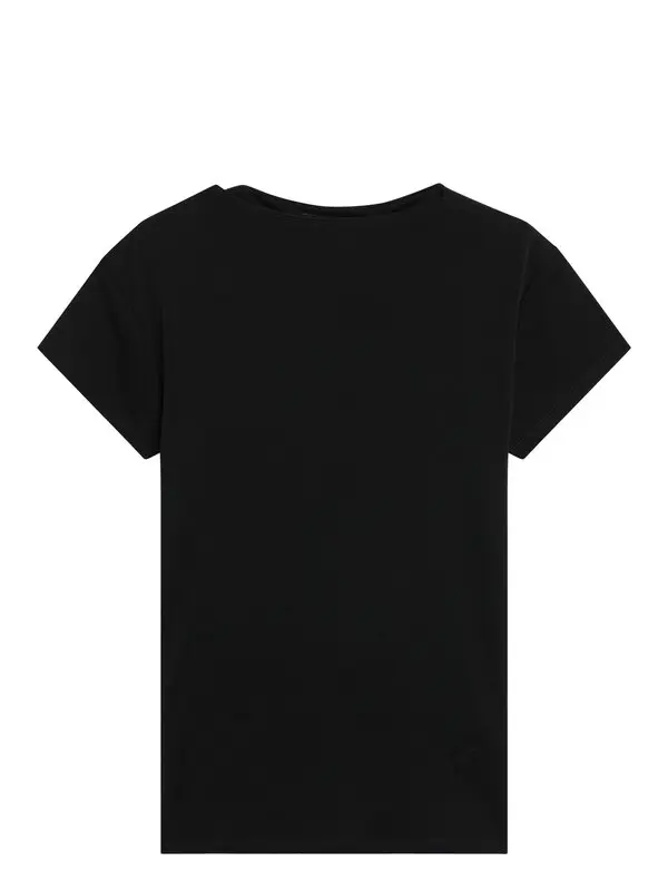 Jacquemus Mistral Top In Viscose Blend - Black