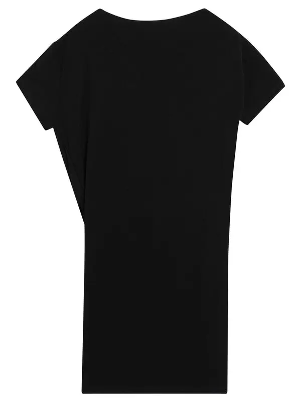 Jacquemus Mistral Viscose Jersey Dress - Black