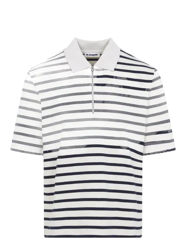 JIL SANDER Cotton T-shirt - Blue