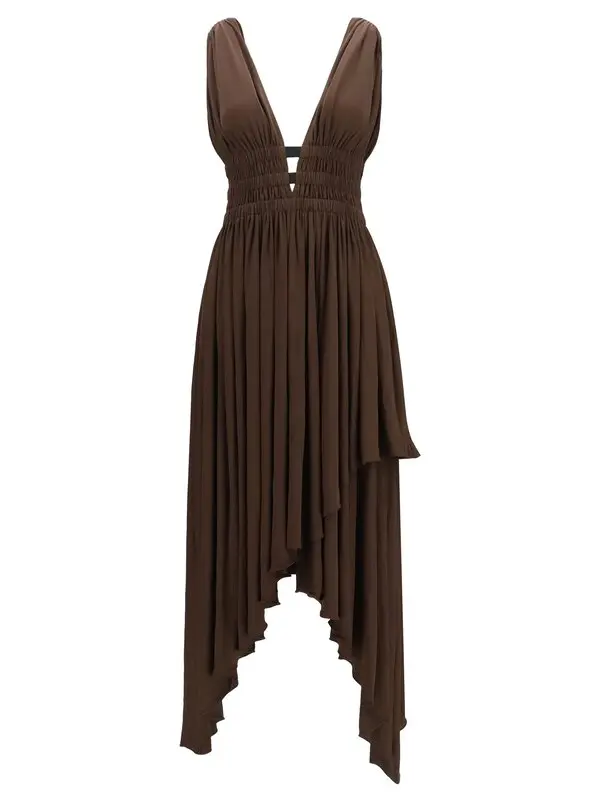 Alaïa Deesse Dress - Brown