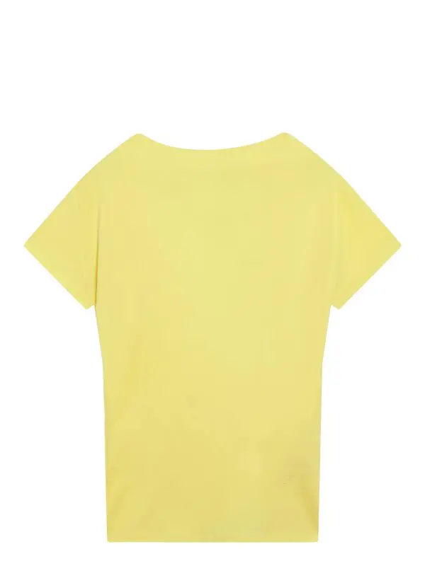 Jacquemus Mistral Top In Viscose Blend - Yellow